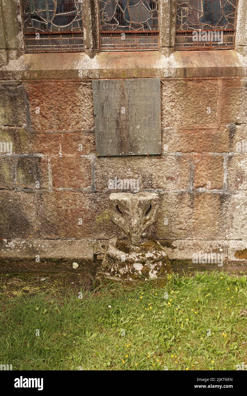 Exterior of St Crewenna (CHURCH OF SAINT CREWEN), Crowan, Cornwall ...