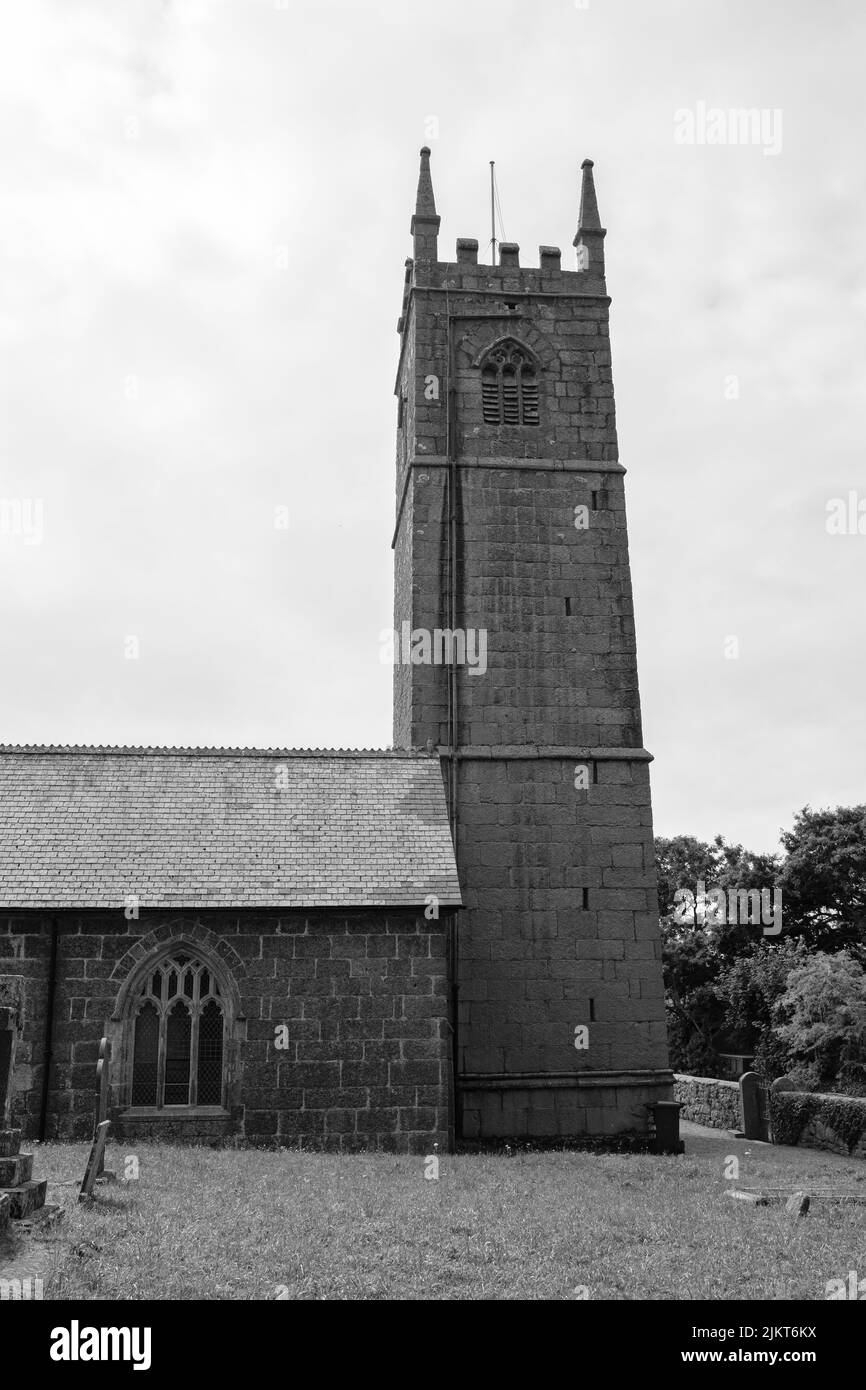 Exterior of St Crewenna (CHURCH OF SAINT CREWEN), Crowan, Cornwall ...
