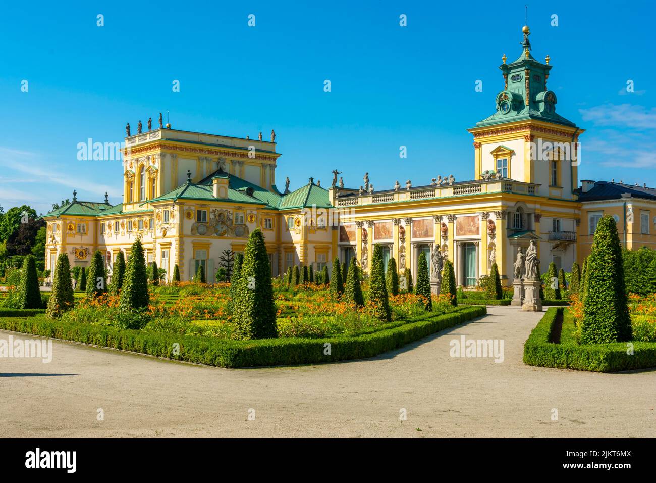 warszawa, mazowieckie / poland - July 3 2022: Wilanow Palace - a ... warszawa, mazowieckie / poland - July 3 2022: Wilanow Palace - a ...