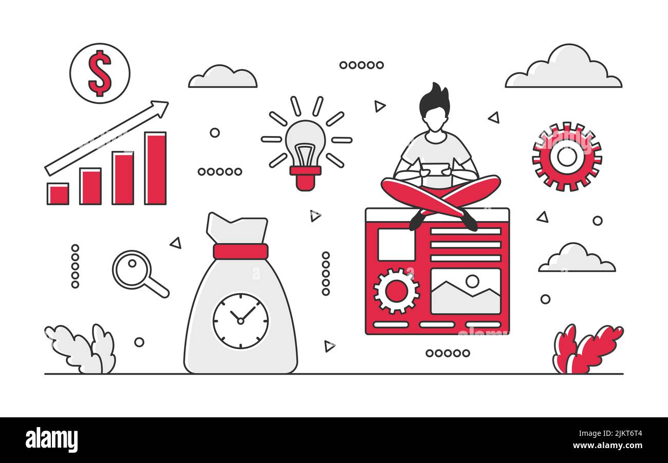 Time is money. Effective time management, schedule control and planning ...