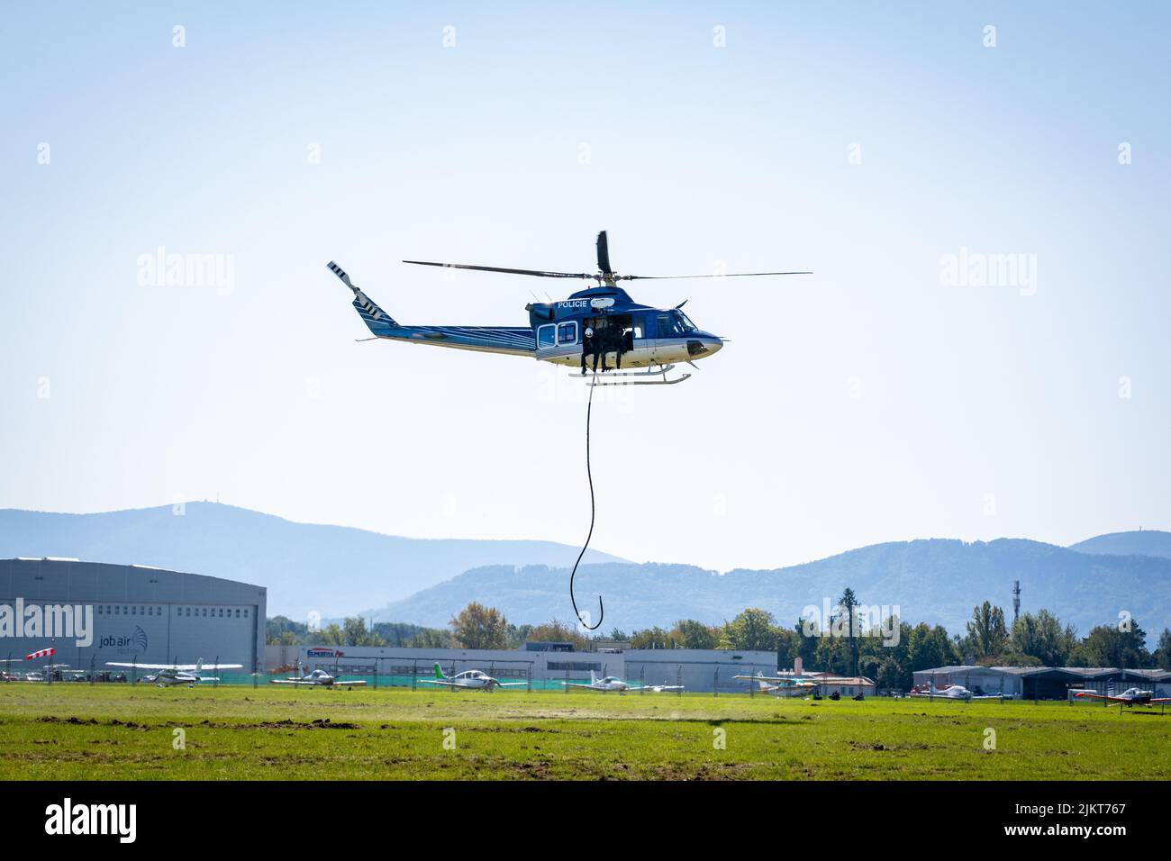 NATO Days, Ostrava, Czech Republic. September 22nd, 2019: Czech police ...
