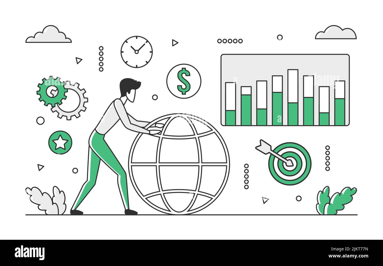 Global financial market statistics. International money evolution and ...