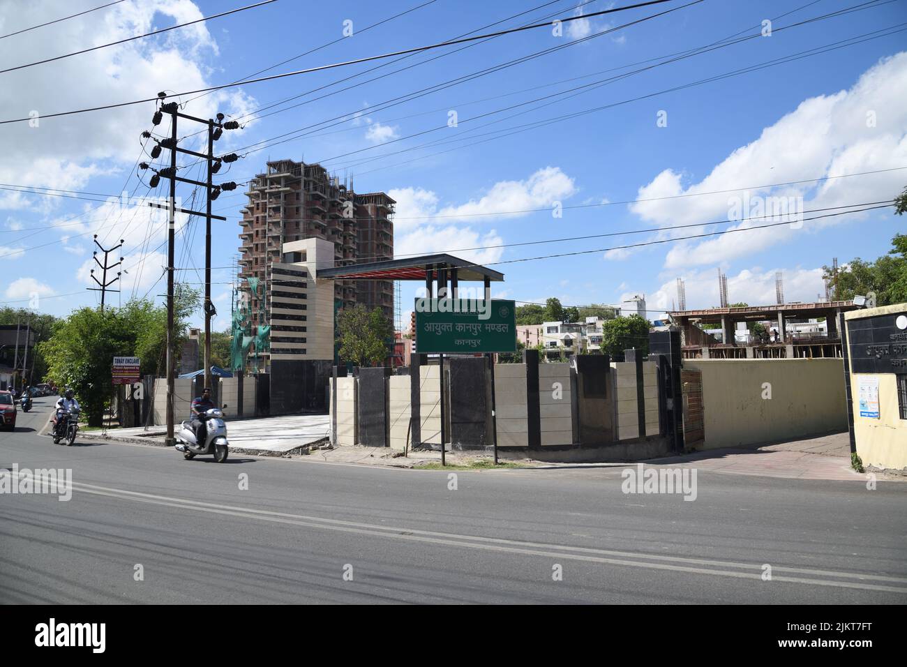 Parwati Bagla road, Civil Lines. Kanpur, Uttar Pradesh, India Stock ...