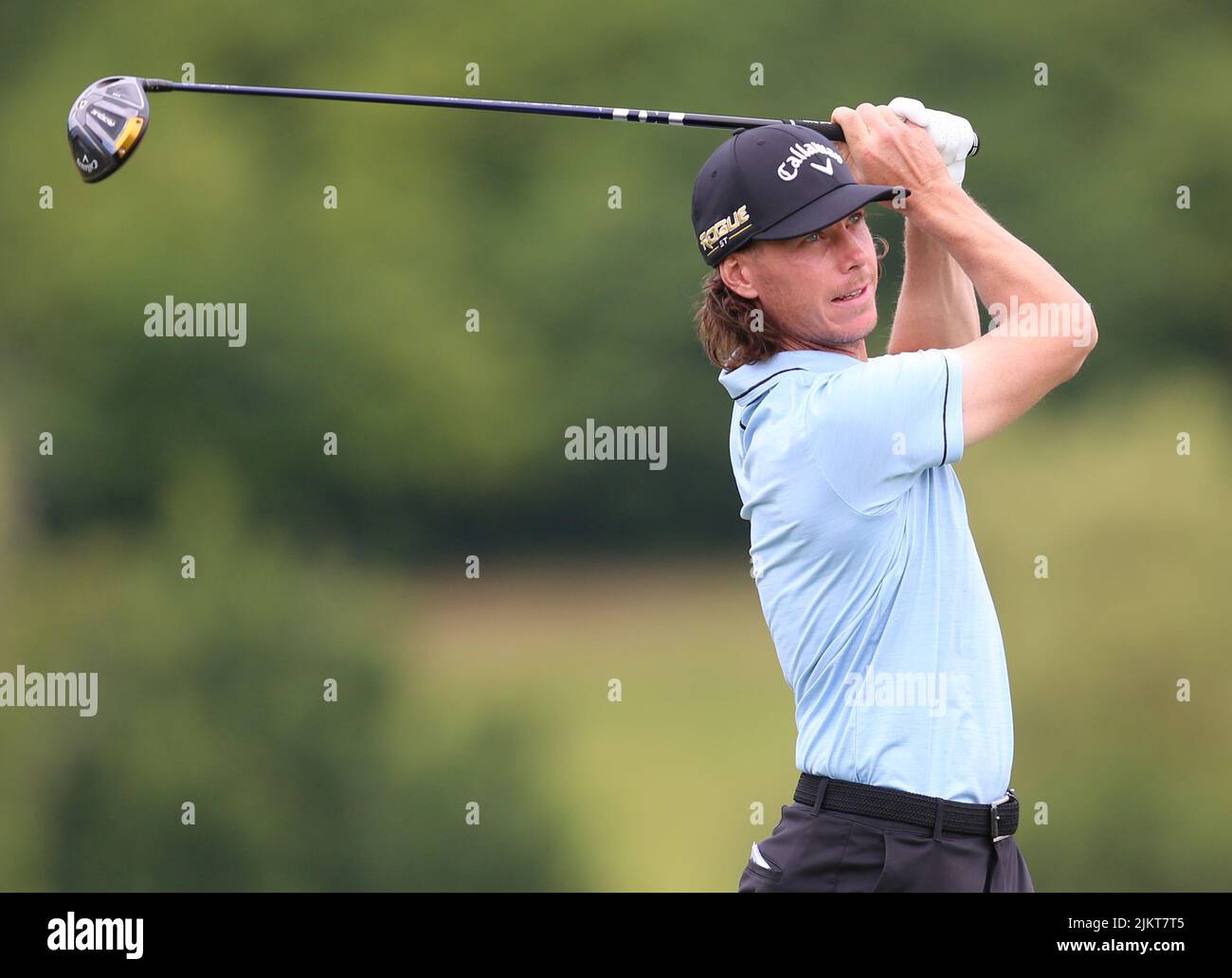 Sweden’s Kristoffer Broberg during the Cazoo Open - ProAM at Celtic ...