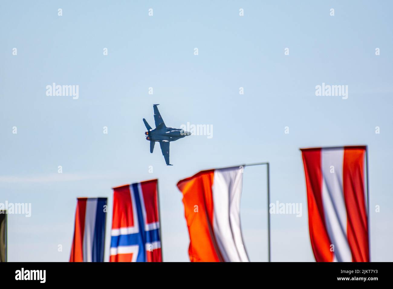 NATO Days, Ostrava, Czech Republic. September 22nd, 2019: Swiss air ...