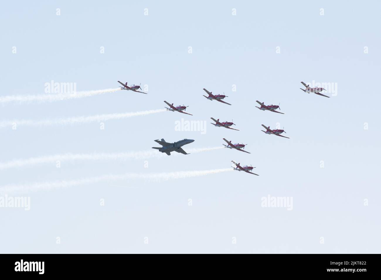 NATO Days, Ostrava, Czech Republic. September 22nd, 2019: Swiss air ...
