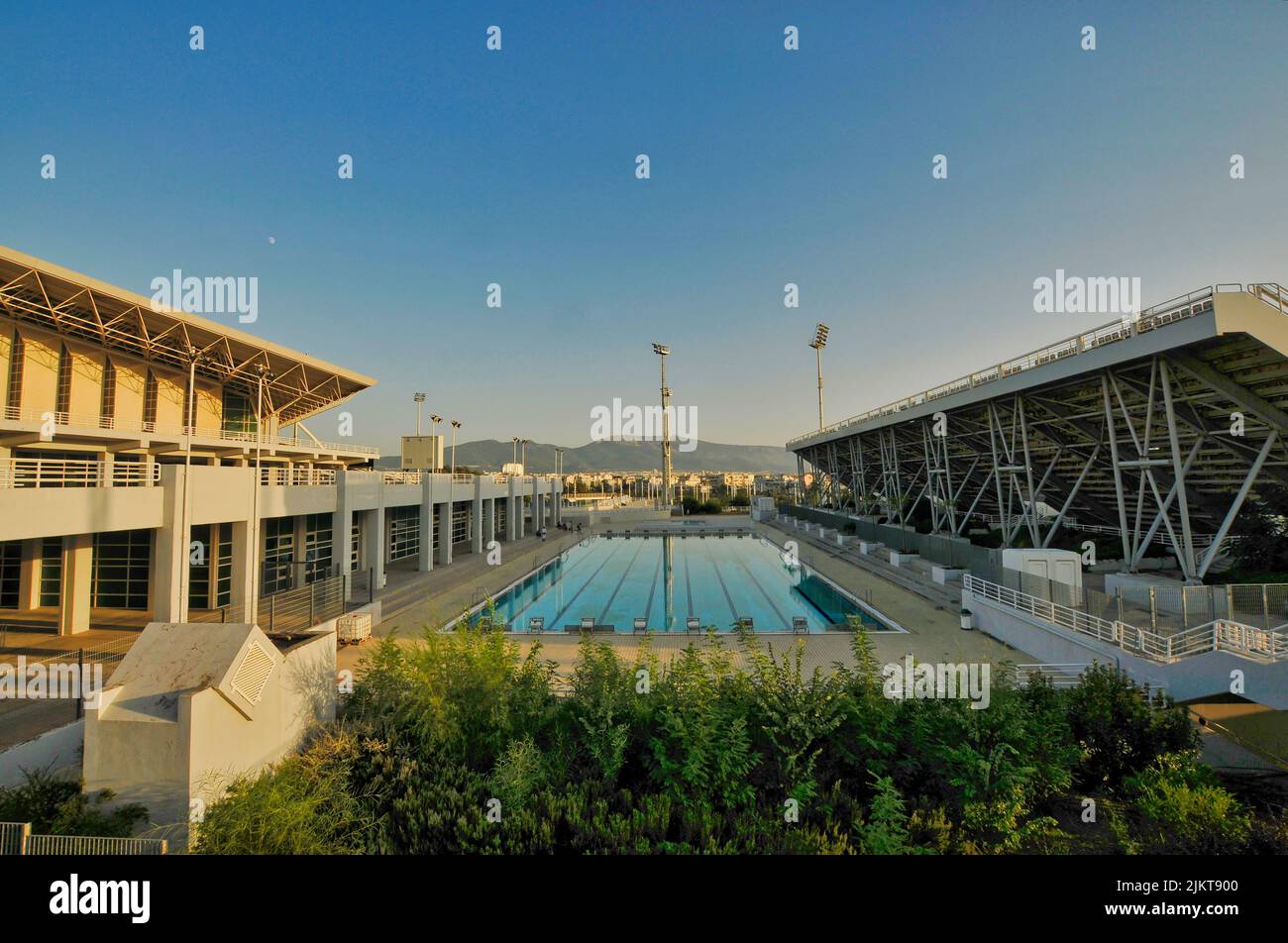 Olympic swim stadium hi-res stock photography and images - Alamy