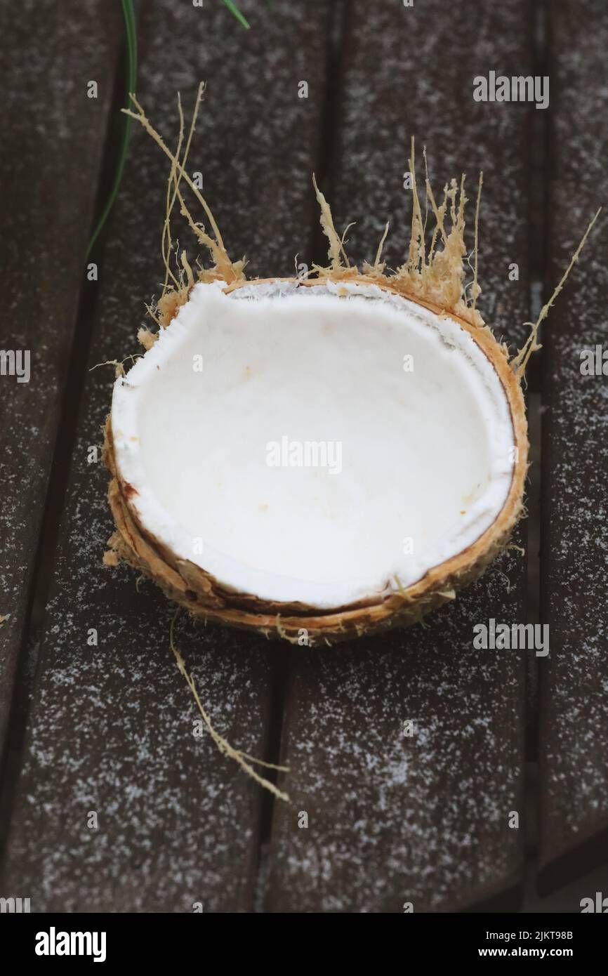 Coconut meat hi-res stock photography and images - Alamy