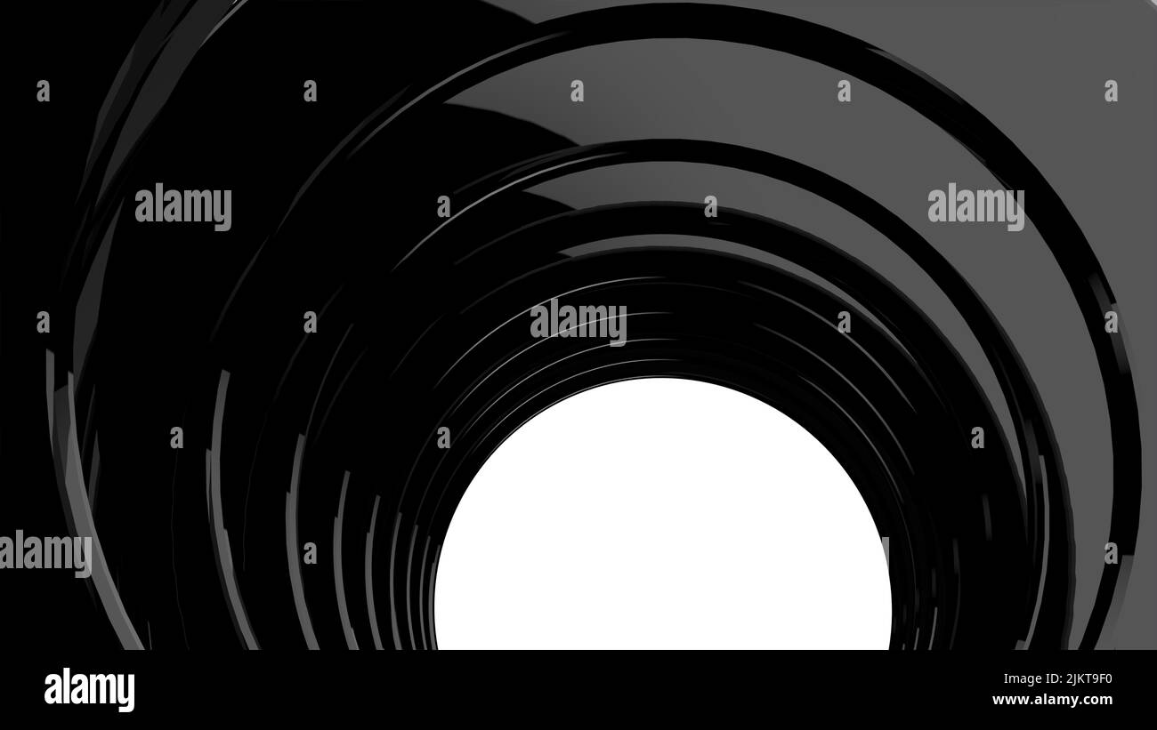 graphic resource to make presentations in circular form 3d render Stock ...