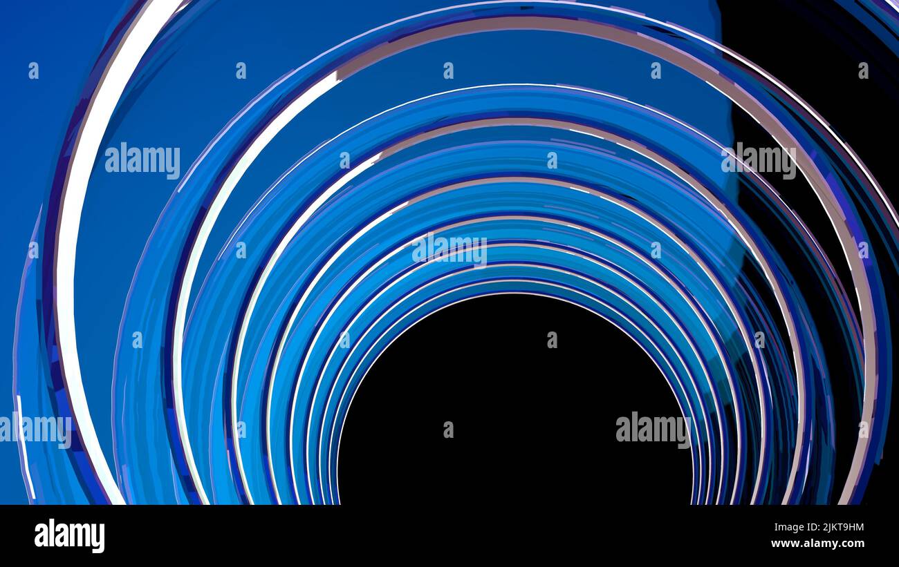 graphic resource to make blue presentations in circular form 3d render ...