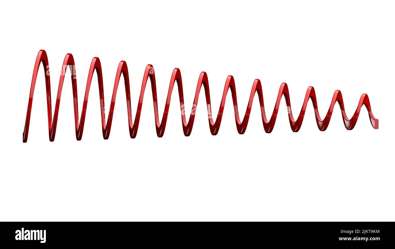 helix isolated DNA white background 3d illustration render Stock Photo - Alamy