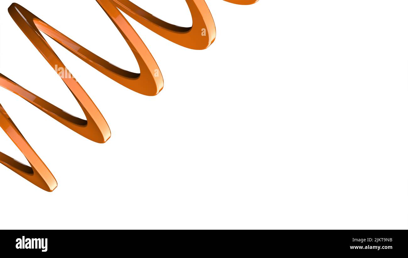 graphic orange resource to make presentations in circular form 3d ...
