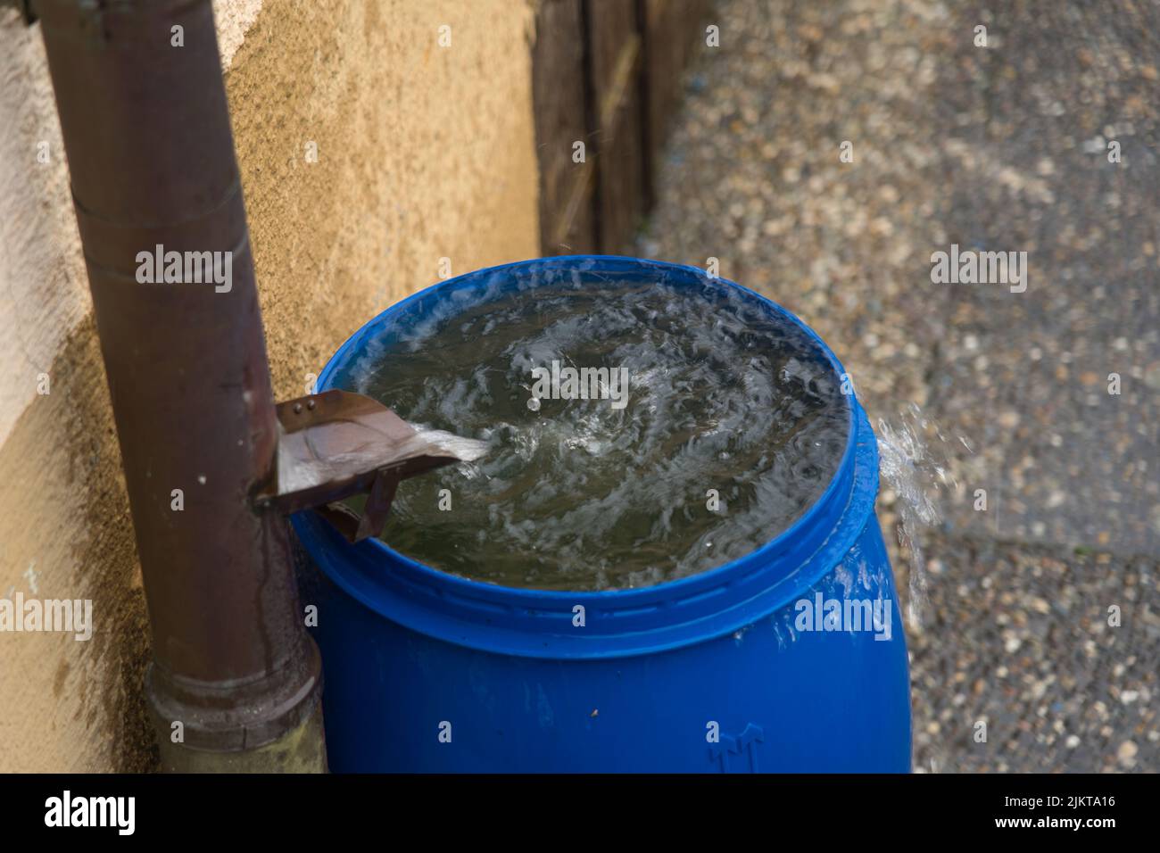 Reusing rainwater hi-res stock photography and images - Alamy