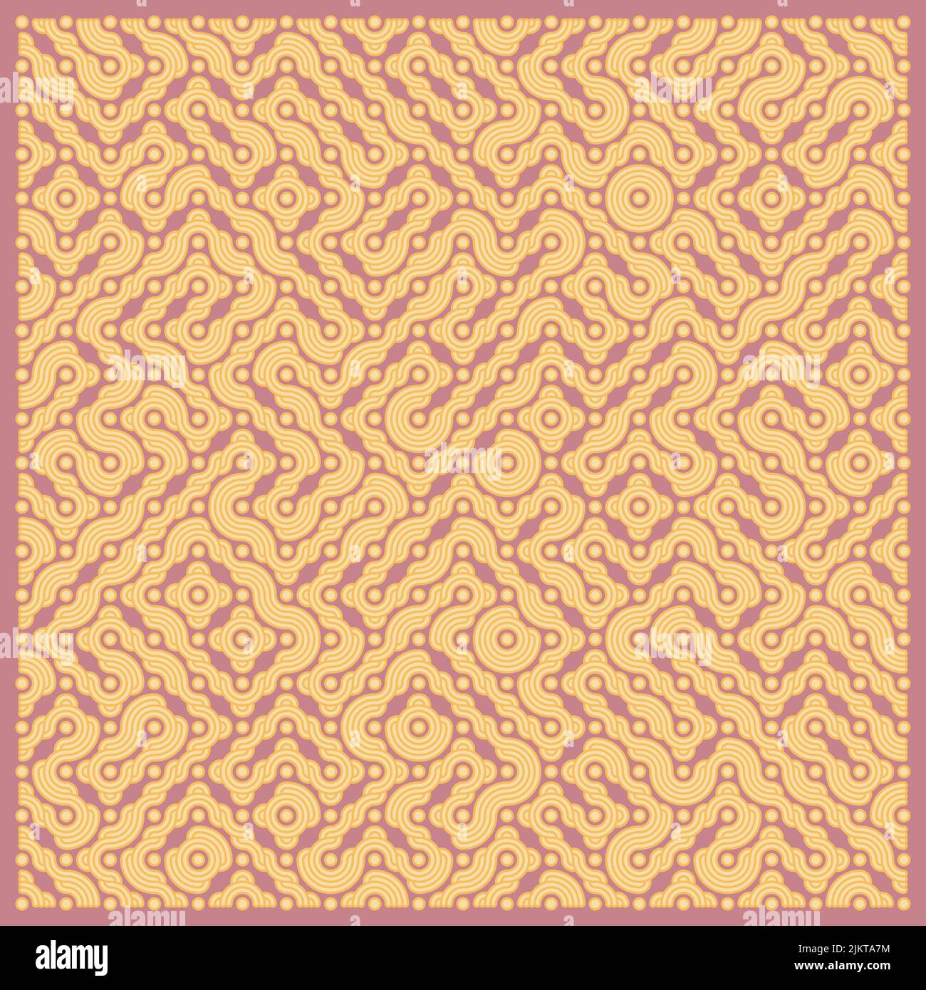 Random color rounded truchet tiling illustration Stock Vector Image ...