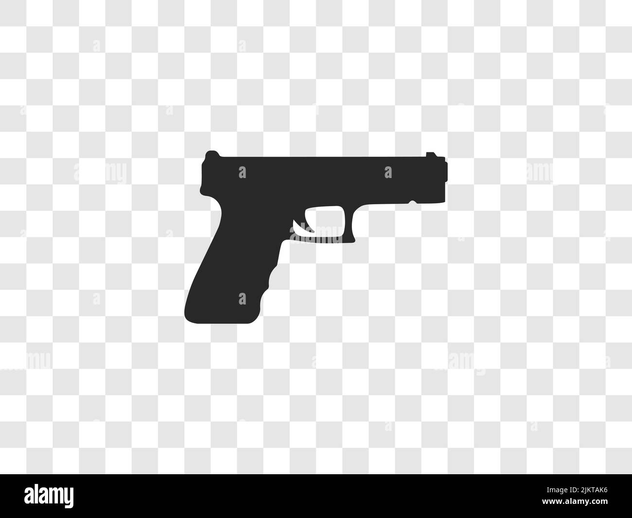 Gun Weapon Handgun Icon Vector Illustration Stock Vector Image And Art