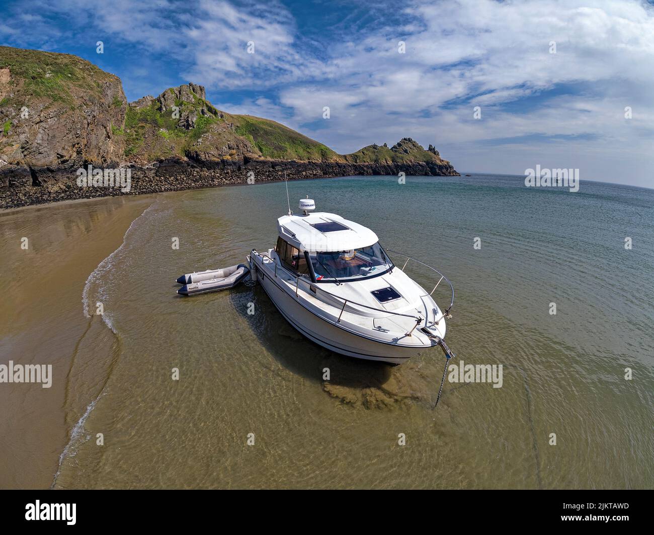 Sark island boat hi-res stock photography and images - Alamy