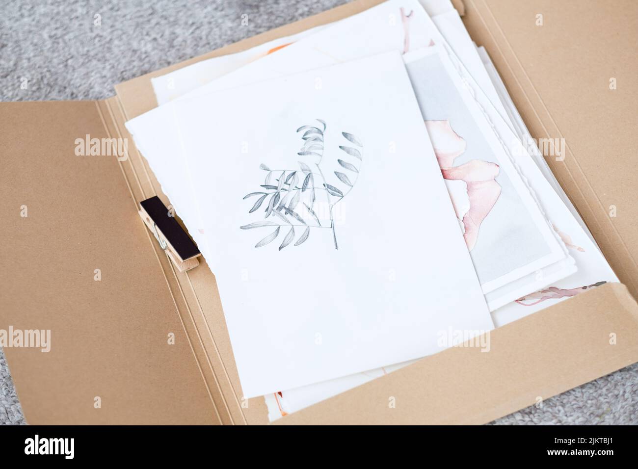 Herb drawing hi-res stock photography and images - Alamy