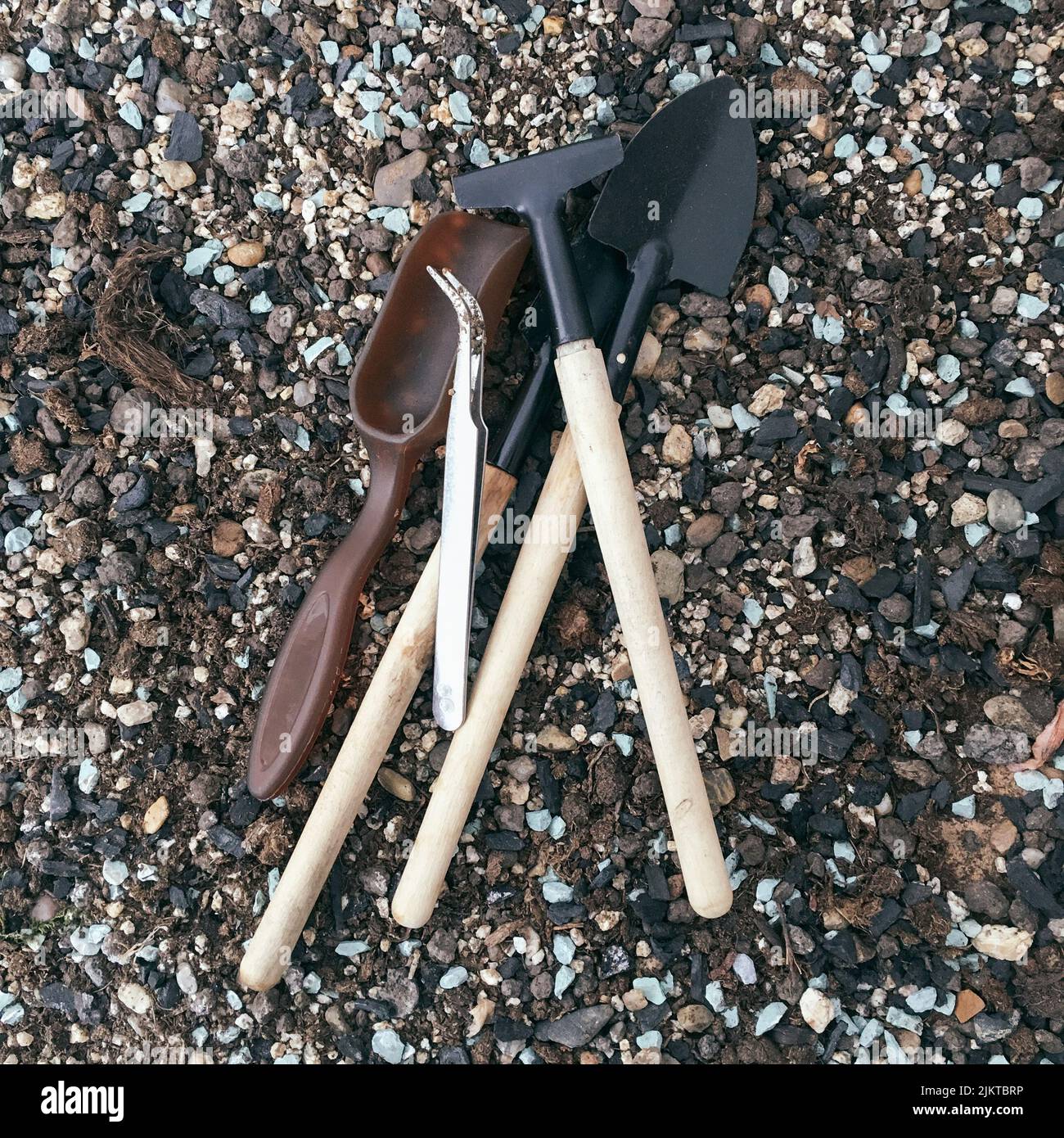 Rake soil garden hi-res stock photography and images - Alamy