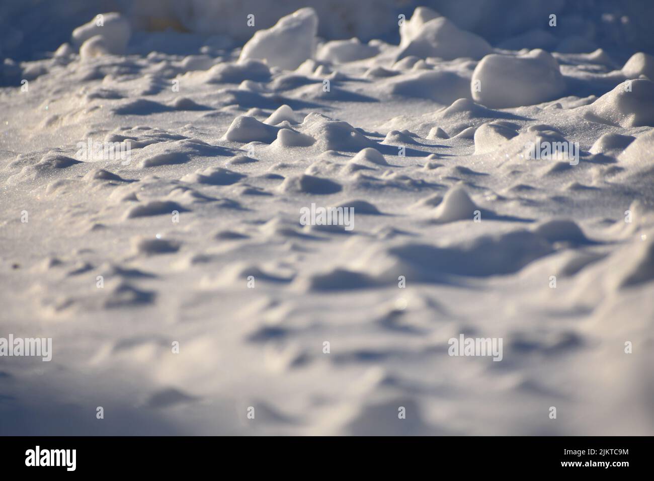 A close up shot of a outdoor floor covered with snow Stock Photo - Alamy