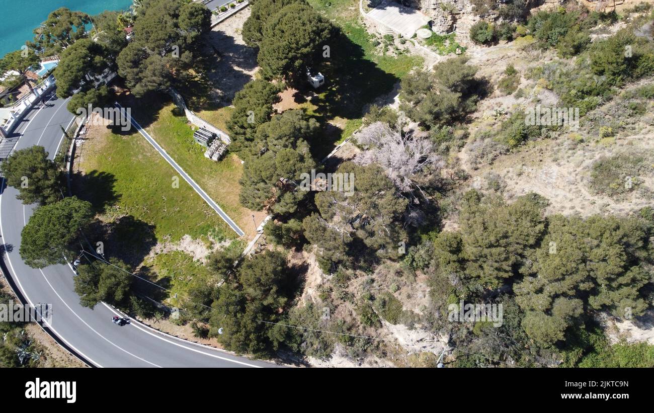 Aerial shot tall green hi-res stock photography and images - Alamy