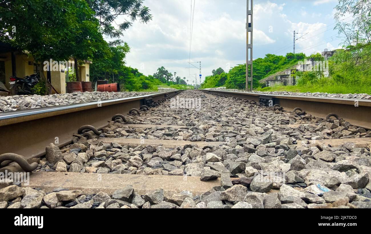 Train stones hi-res stock photography and images - Alamy