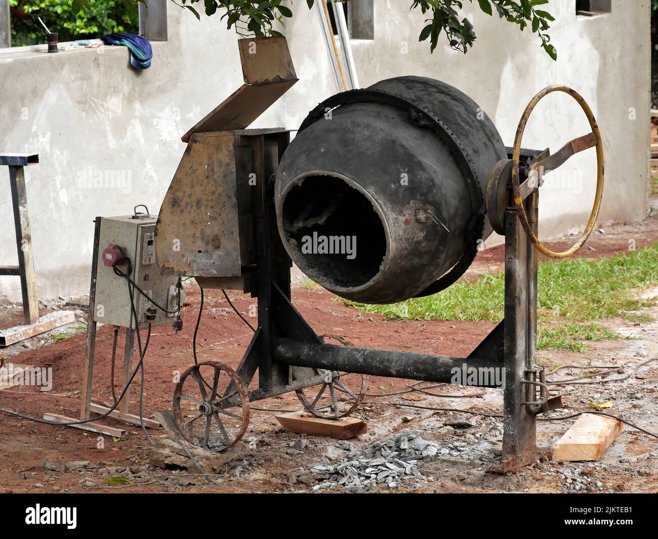 Construction mixing tool hi-res stock photography and images - Alamy