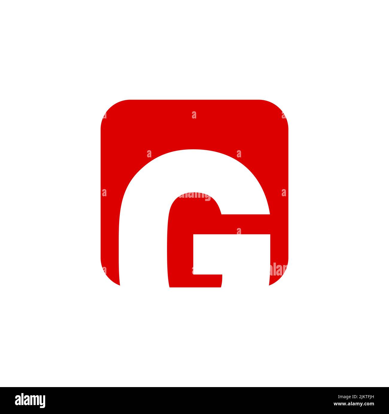 G Logo With Red Background