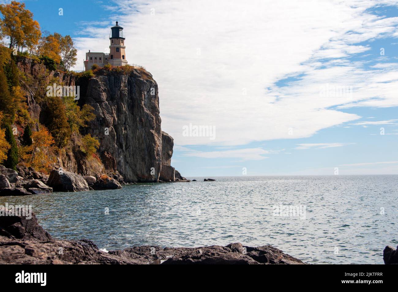 The Split Rock Lighthouse in Two Harbors, Minnesota Stock Photo - Alamy