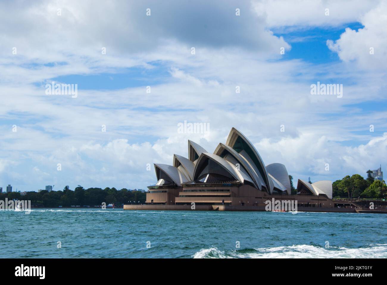 The Sydney Opera House surrounded by sea Stock Photo - Alamy