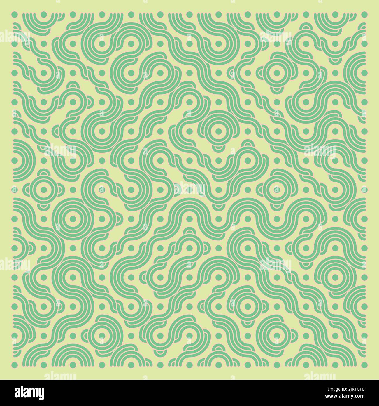 Random color rounded truchet tiling illustration Stock Vector Image ...