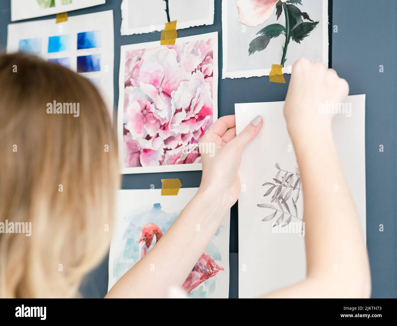 Talent for drawing hi-res stock photography and images - Alamy