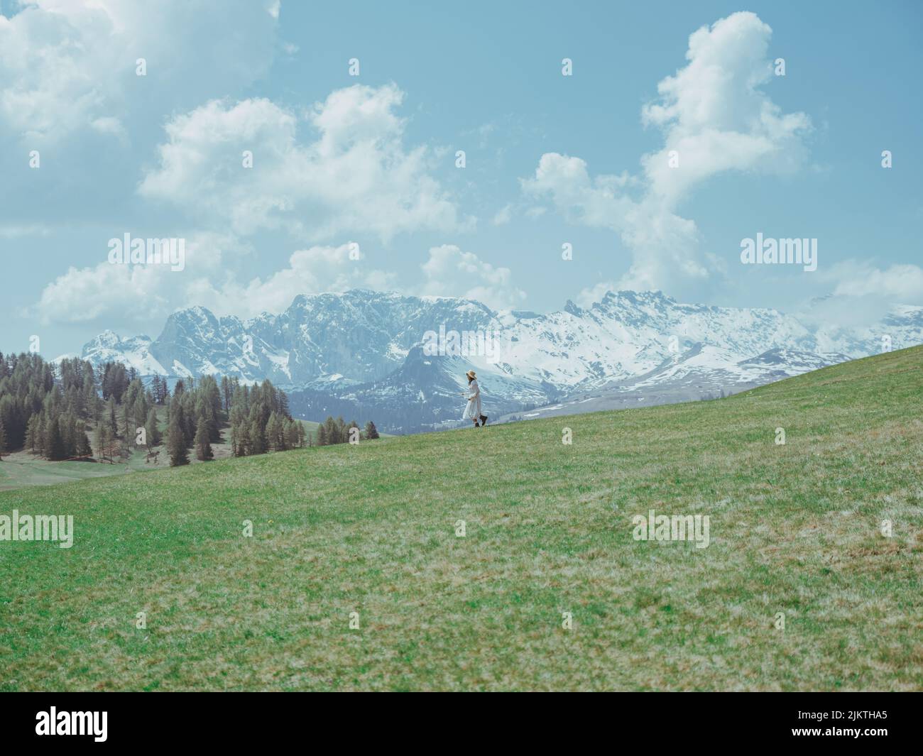 Europe landscape in summer sunny day Stock Photo - Alamy