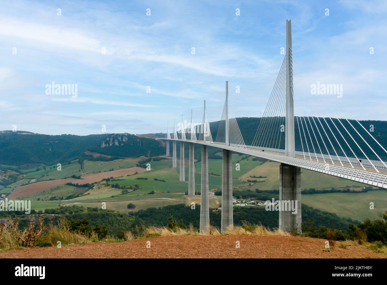 The Millau Viaduct is a multi-span cable-stayed bridge across the Gorge ...