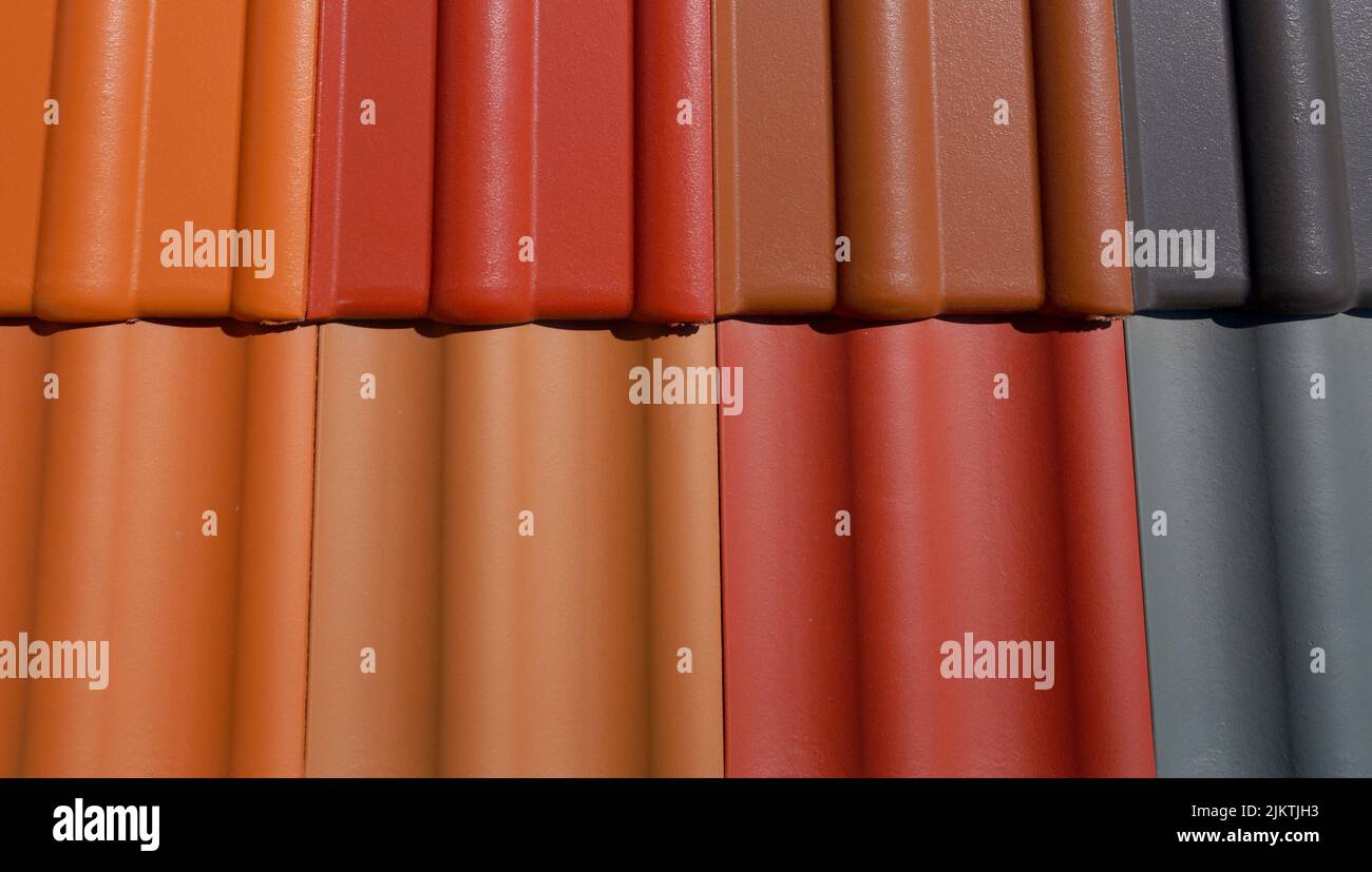 Colorful tile building pattern hi-res stock photography and images - Alamy