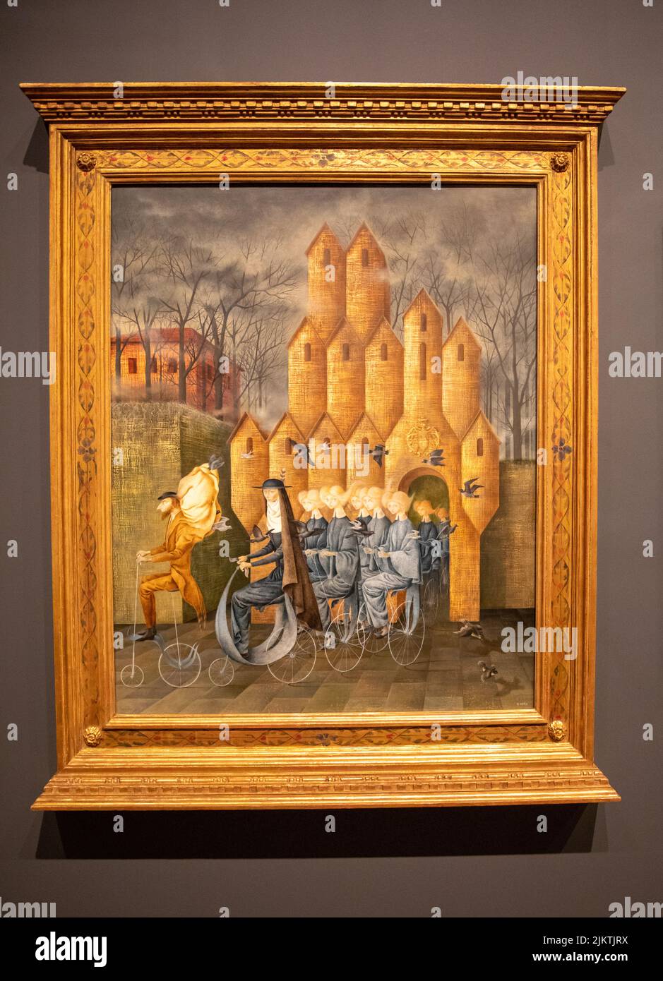 Towards the Tower by Remedios Varo in the Tate Modern Surrealism Beyond ...