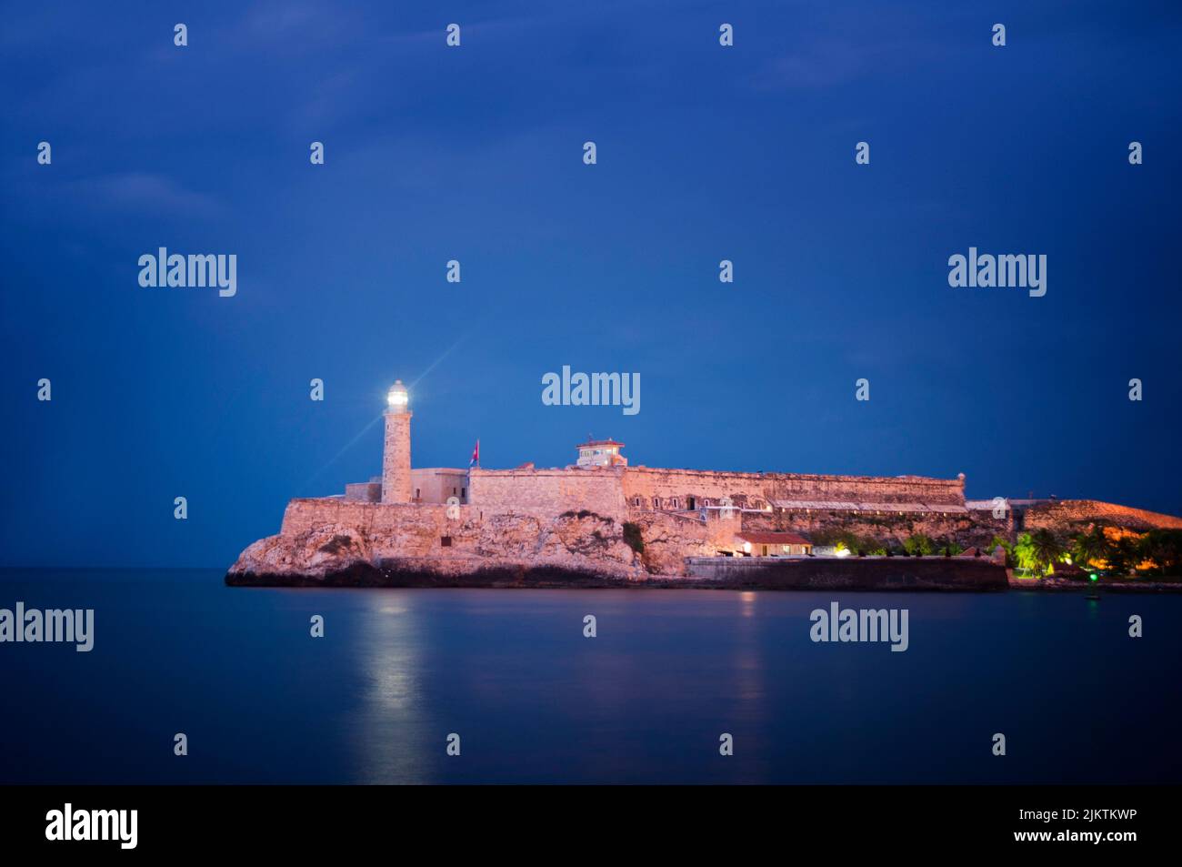 Havana lighthouse at night hi-res stock photography and images - Alamy