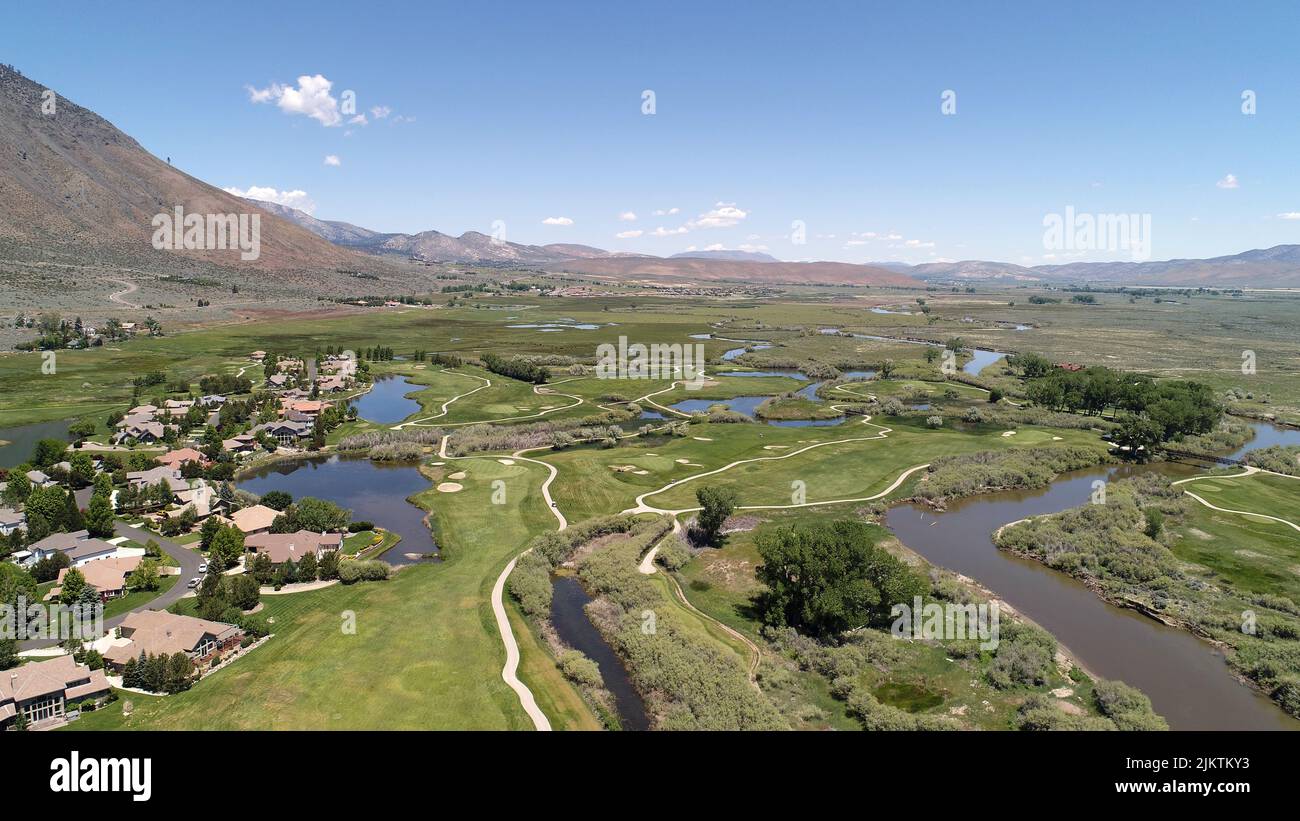 Top view of a town hi-res stock photography and images - Alamy
