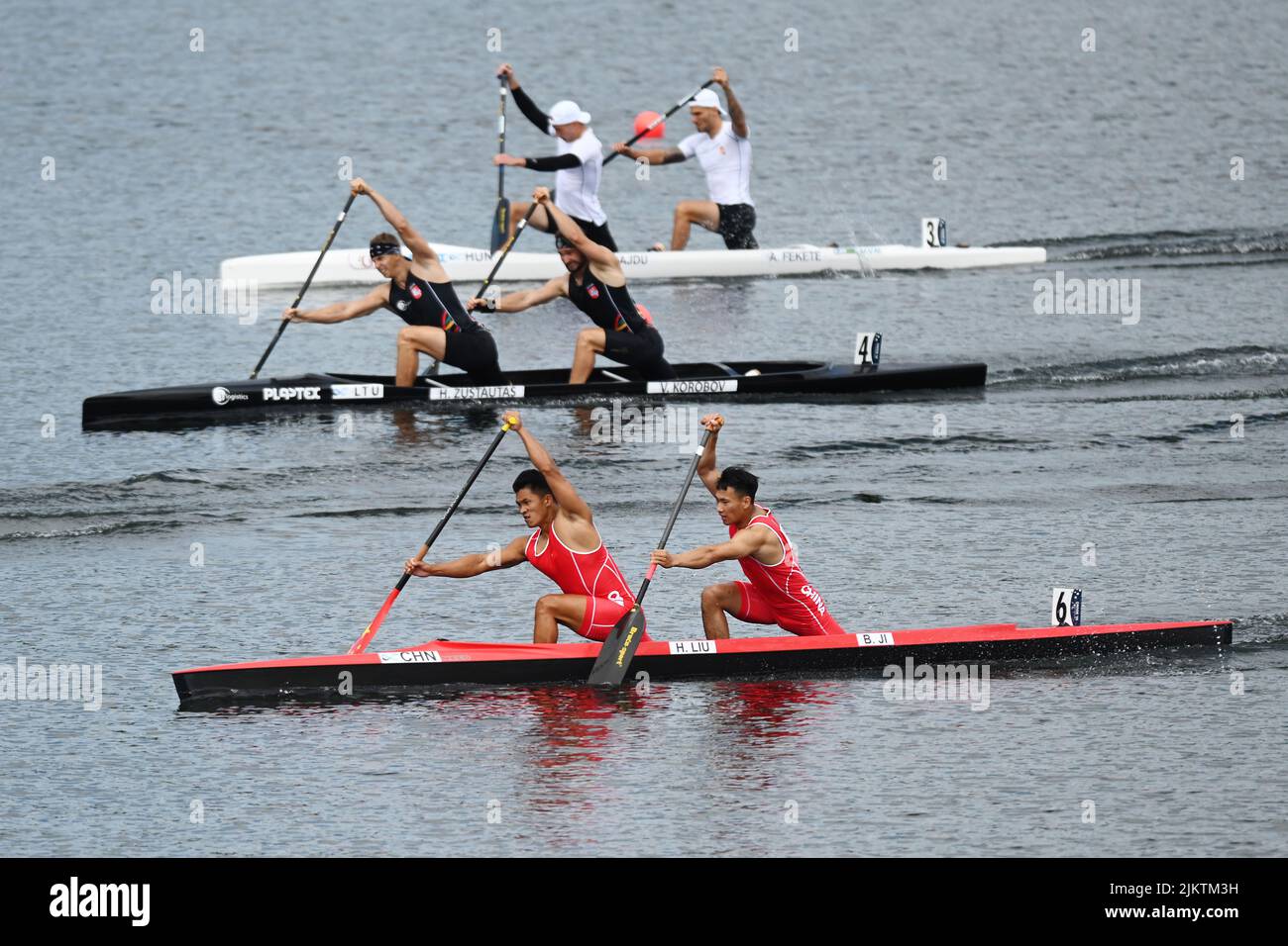 China‚Äôs Hao Liu, bottom left, and Bowen Ji, bottom right, lead the ...