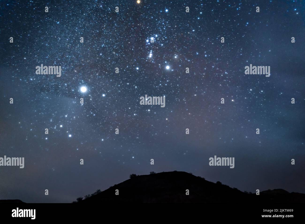 The beautiful night sky with glowing stars Stock Photo - Alamy