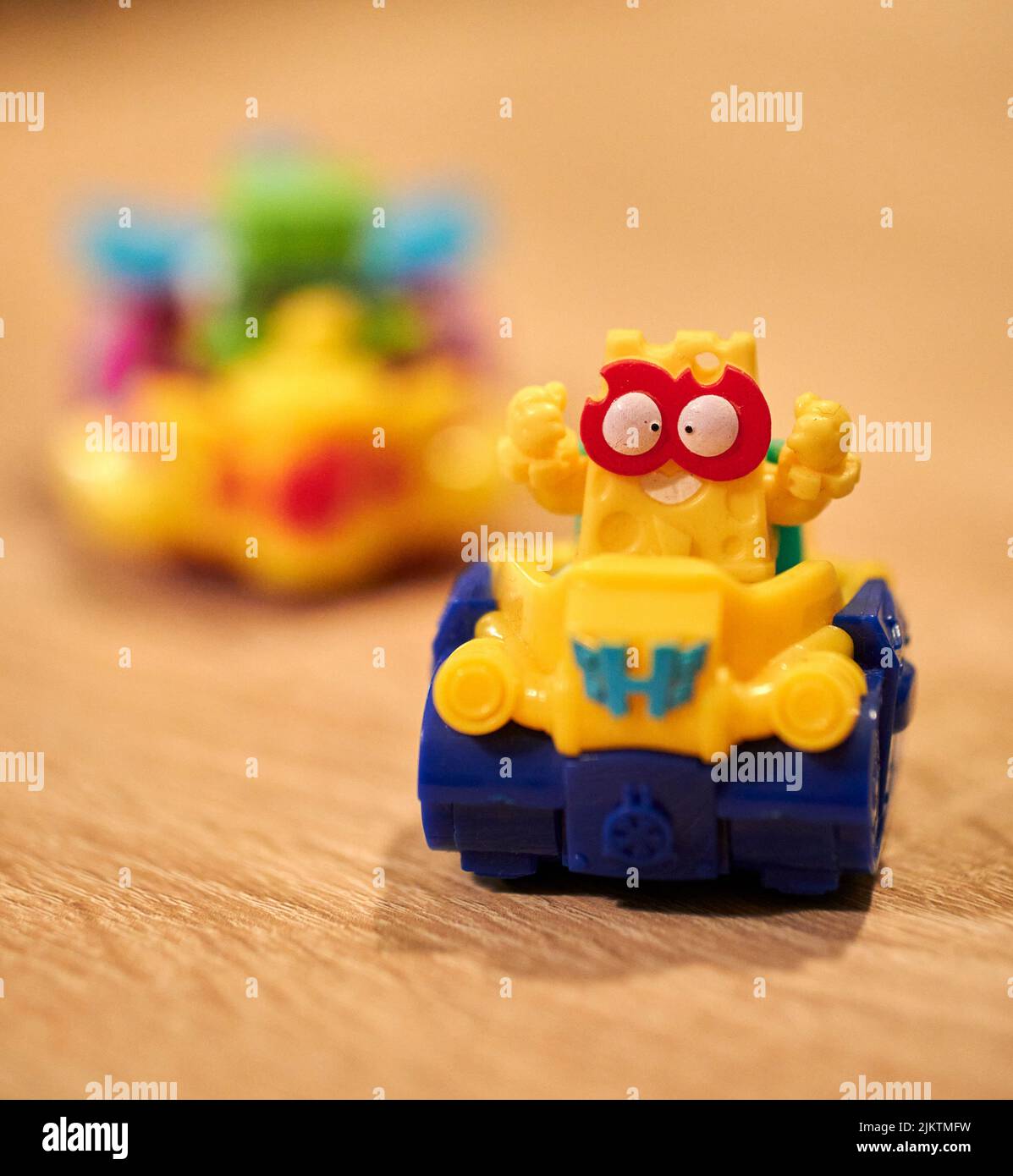 A vertical of Magicbox brand Super Things fridge-shaped toy figurine of ...