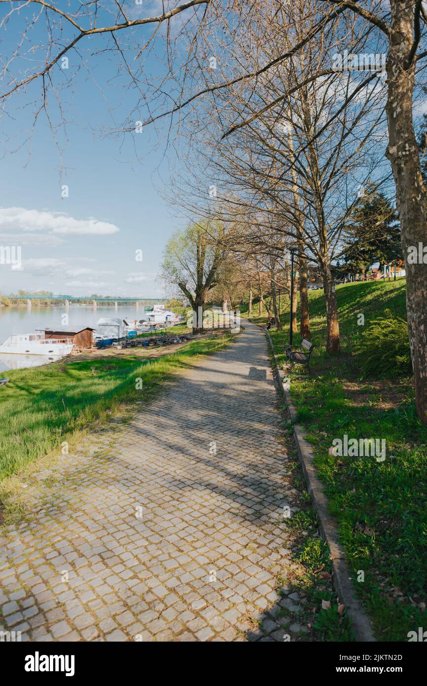 Portrait view of concrete hi-res stock photography and images - Alamy