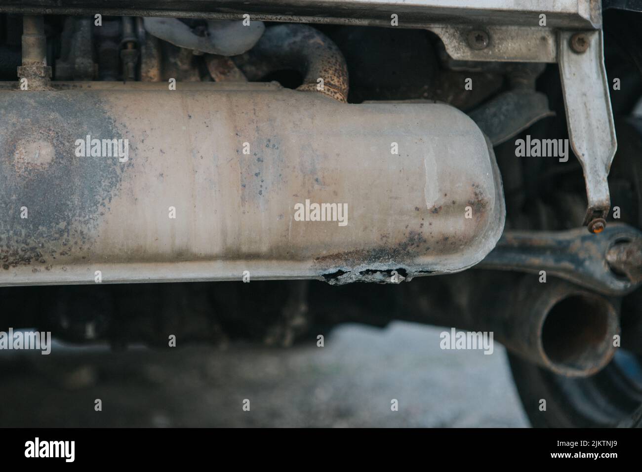 The closeup shot of the car's mechanism part Stock Photo - Alamy