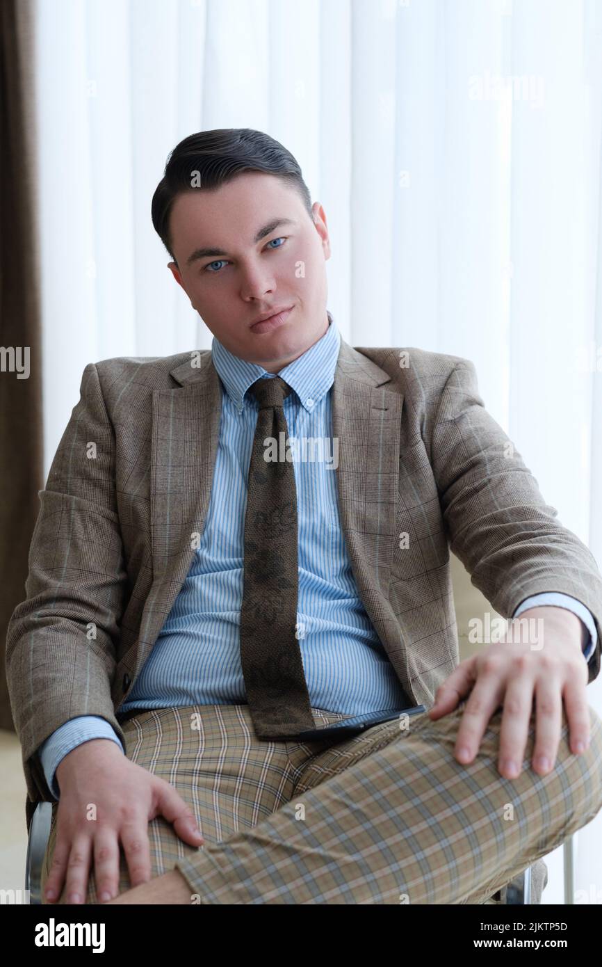 Smug office worker hi-res stock photography and images - Alamy