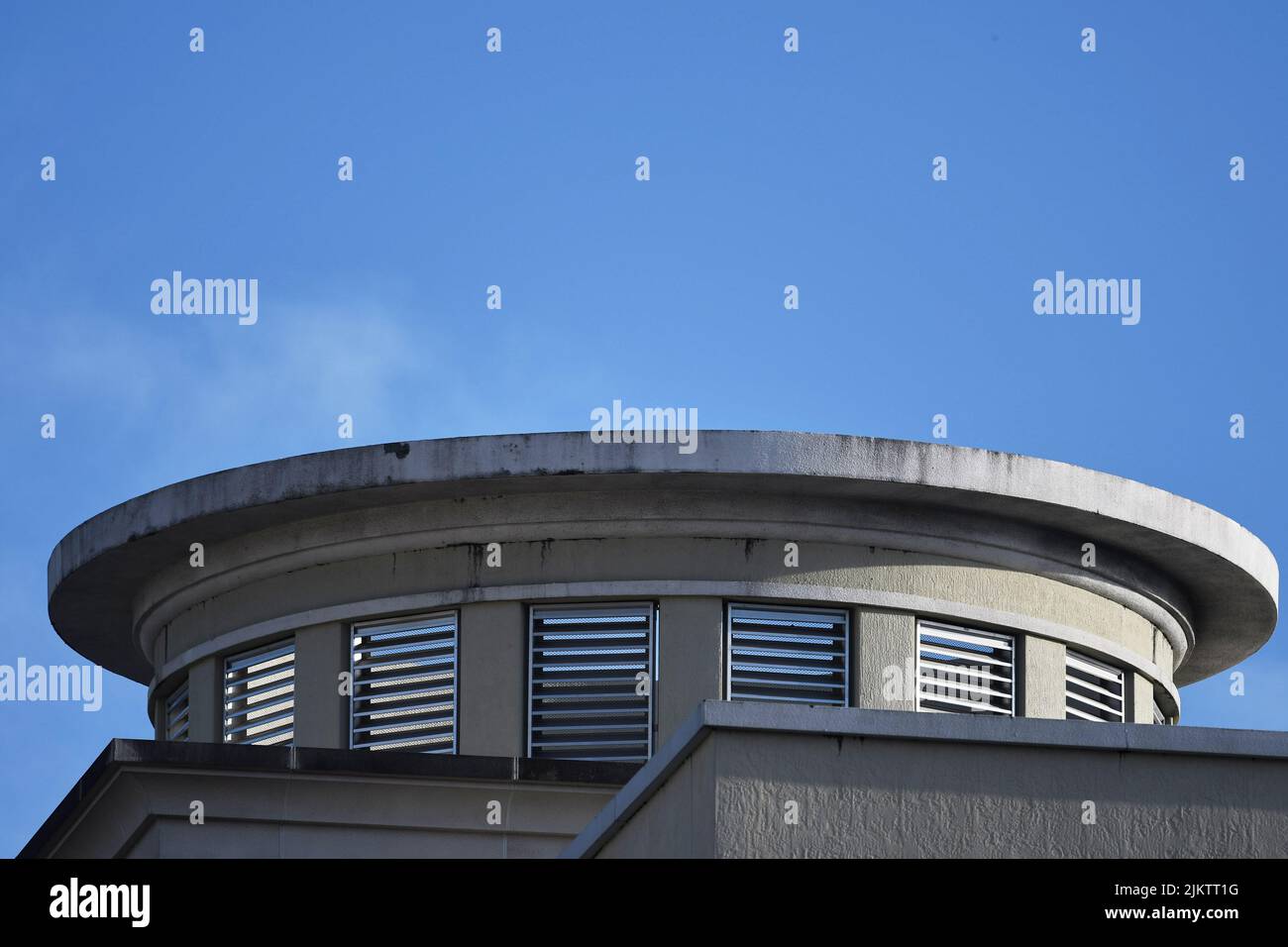 Closeup shot circular building hi-res stock photography and images - Alamy