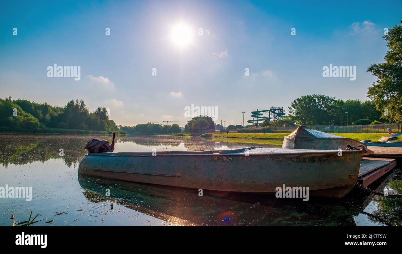 Old motorboat hi-res stock photography and images - Alamy