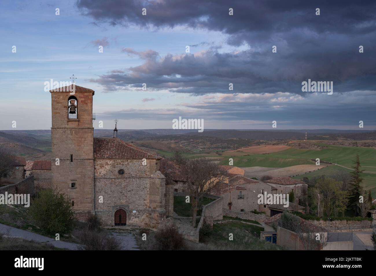 The castle of Atienza of Muslim origin built between the 11th and 12th ...