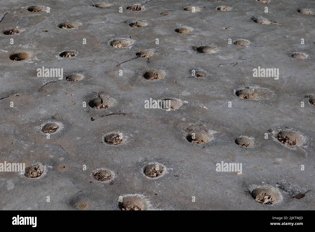 Ground holes hi-res stock photography and images - Alamy