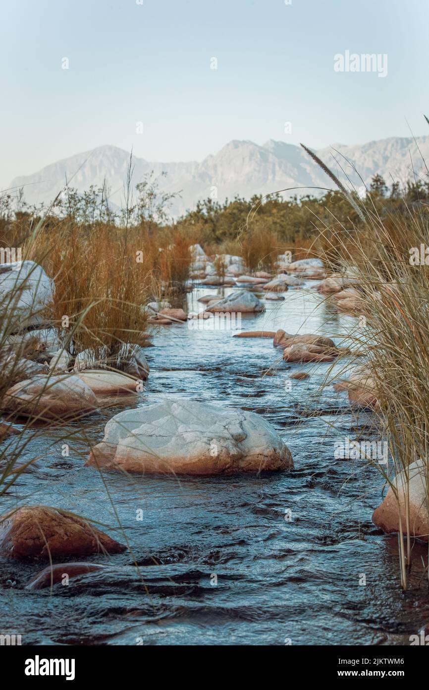 Beautiful landscape stones river hi-res stock photography and images ...