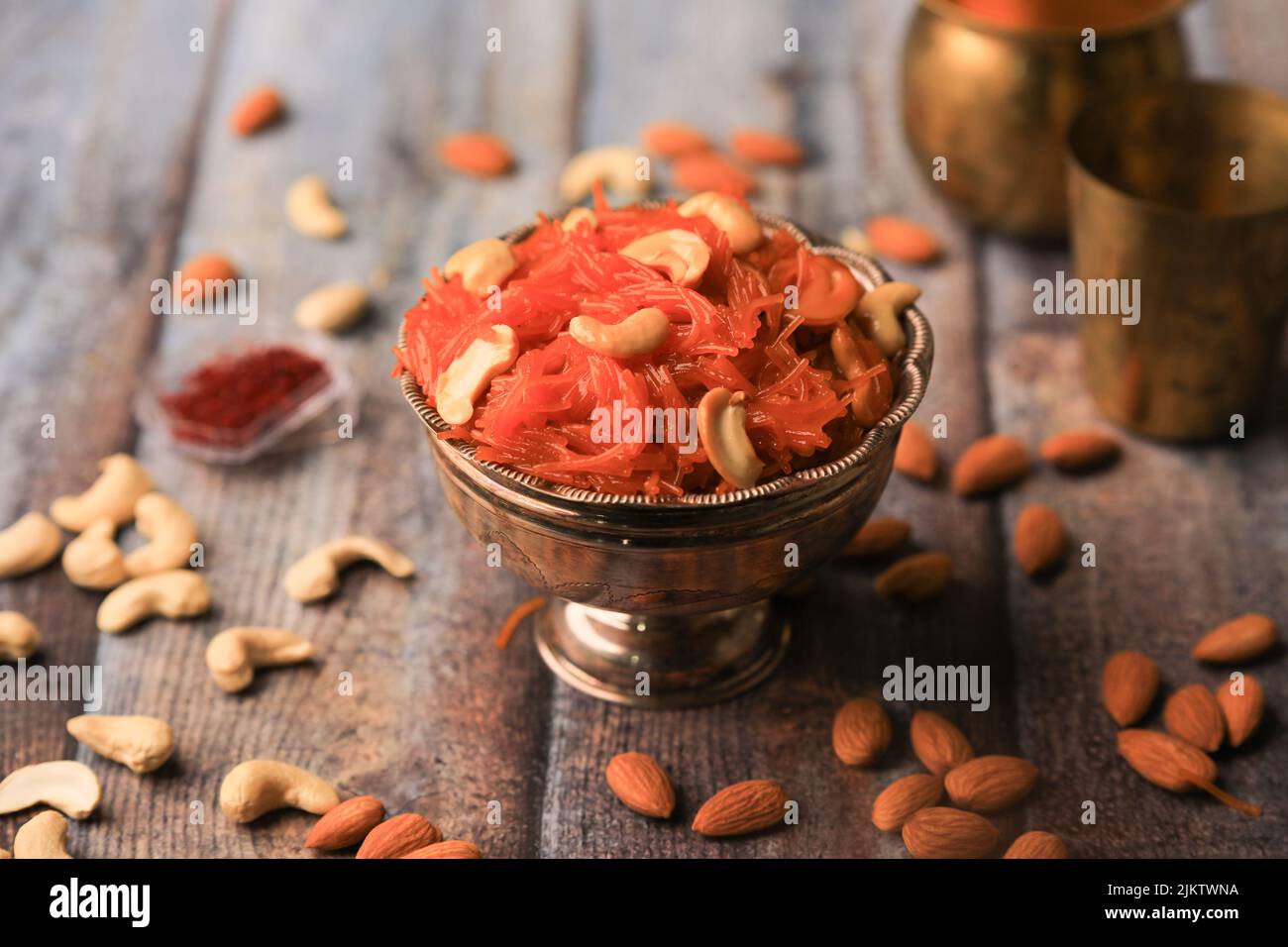 indian famous sweet semiya kesari Stock Photo - Alamy