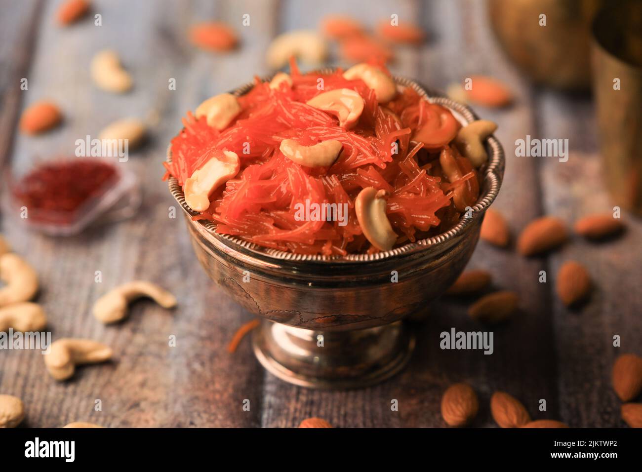 indian famous sweet semiya kesari Stock Photo - Alamy